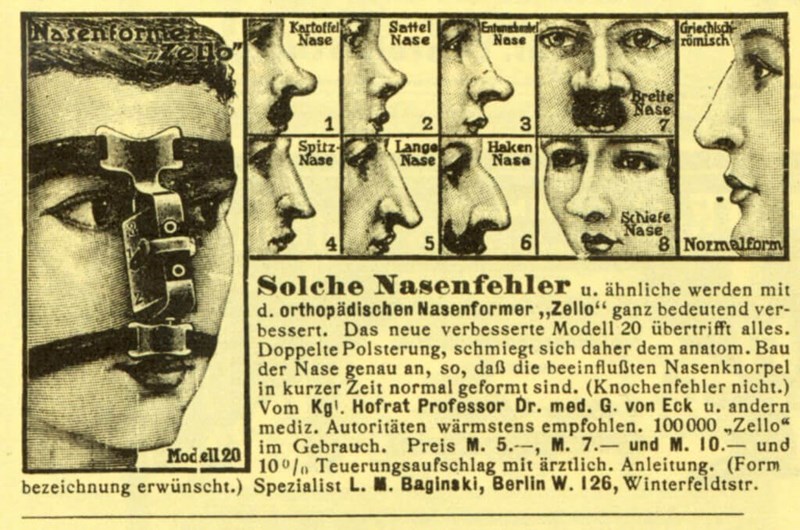 The golden nose – reshaping the nose 100 years ago | The PMFA Journal